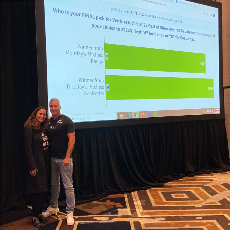 'Runner Up' at this year's VentureTech Fintech Showcase - Ranqx